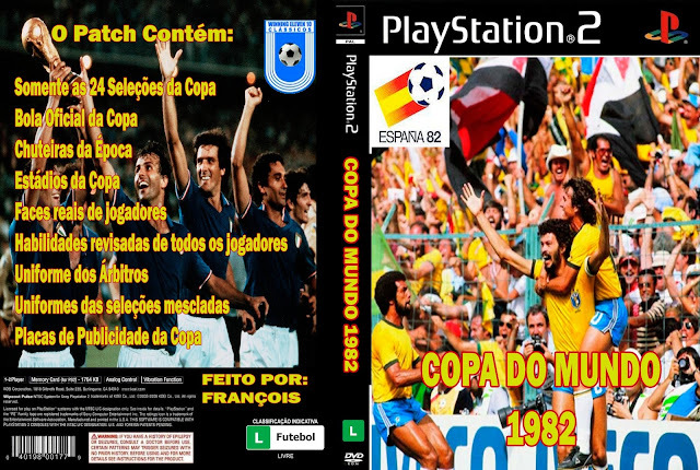 WE10 - Copa do Mundo 1982 - PS2 DOWNLOAD :: BOMBA PATCH PS2 BRASIL